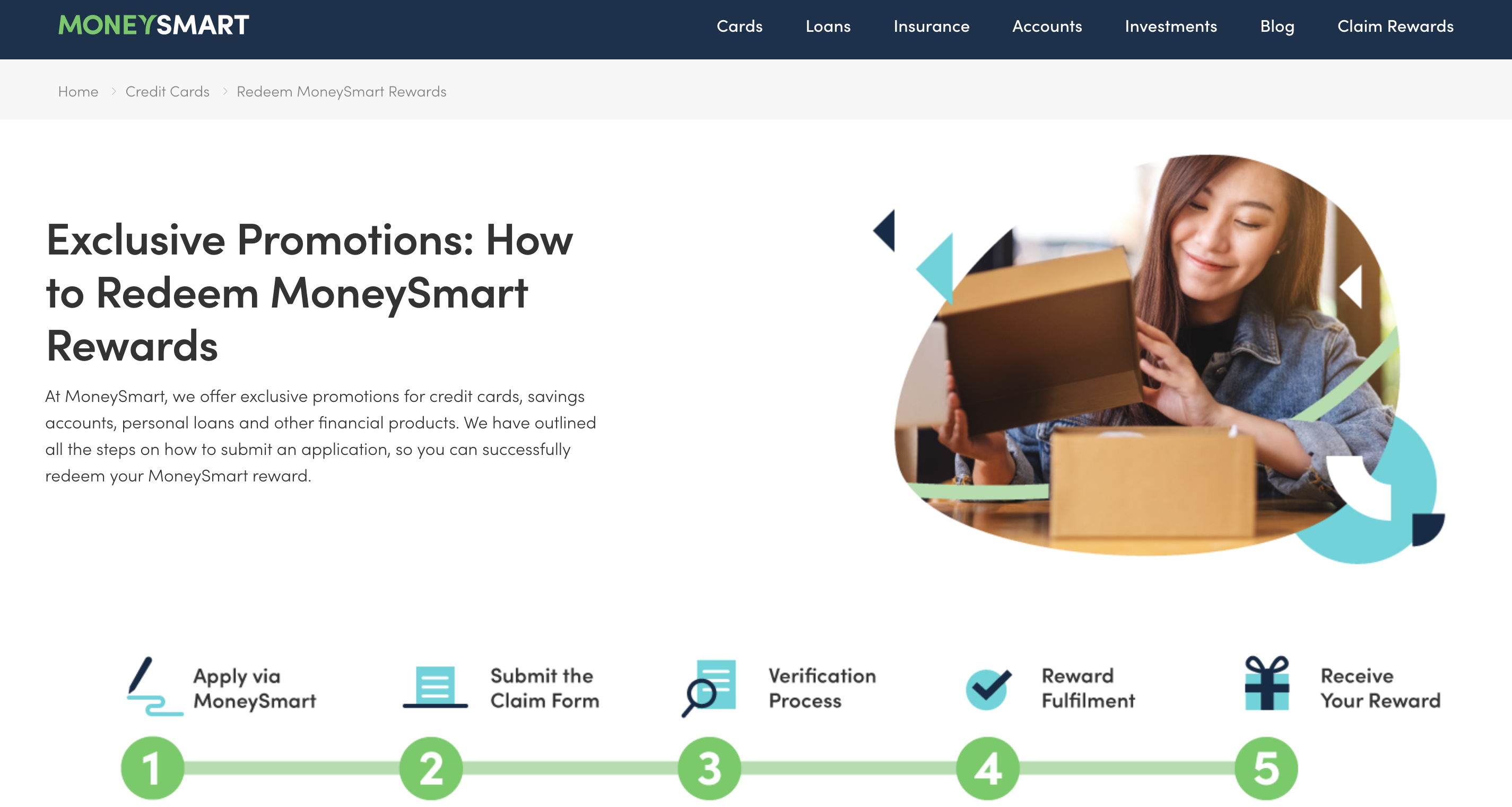 Redeem MoneySmart Rewards | MoneySmart